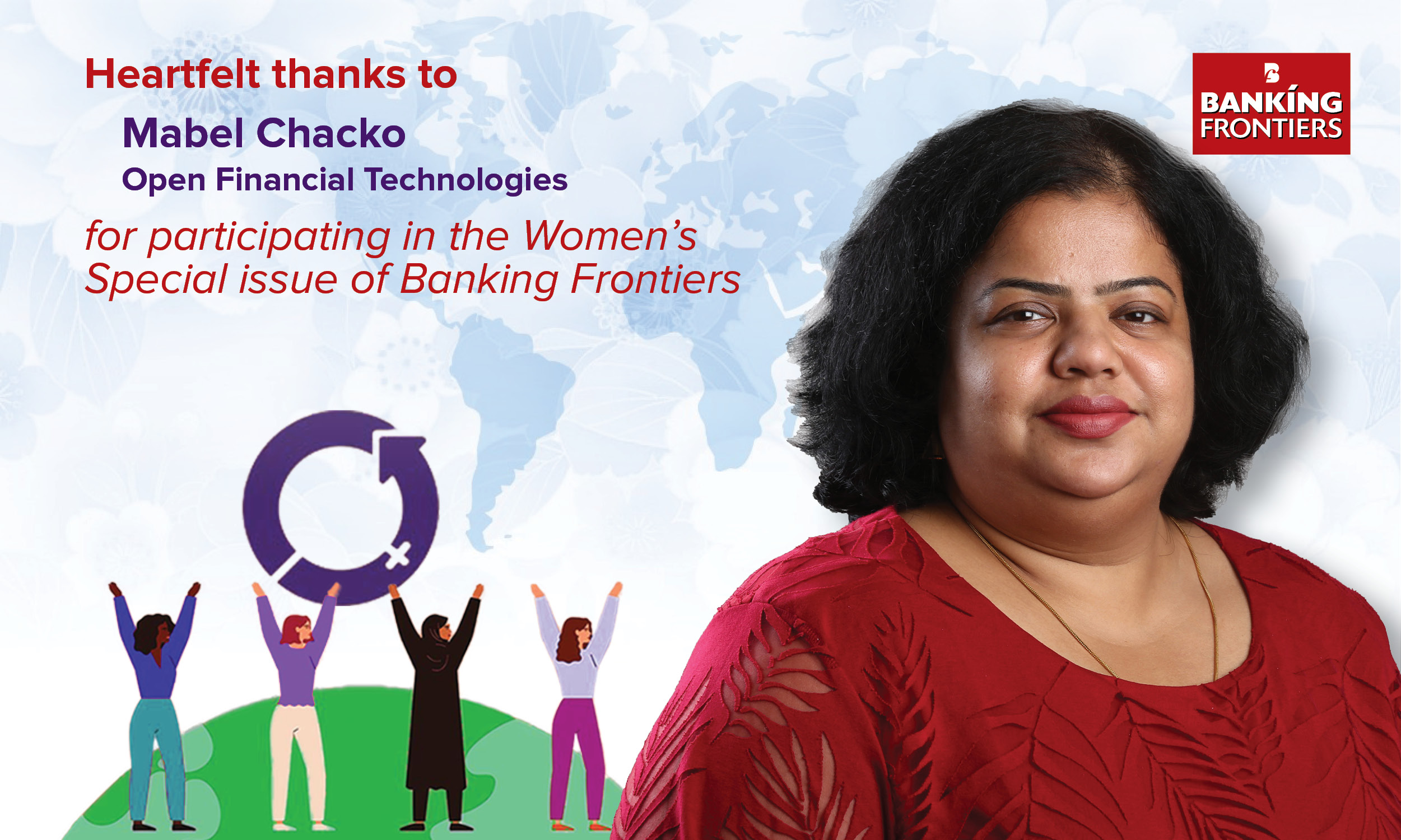 Mabel Chacko | International Women's Day - BankingFrontiers.live